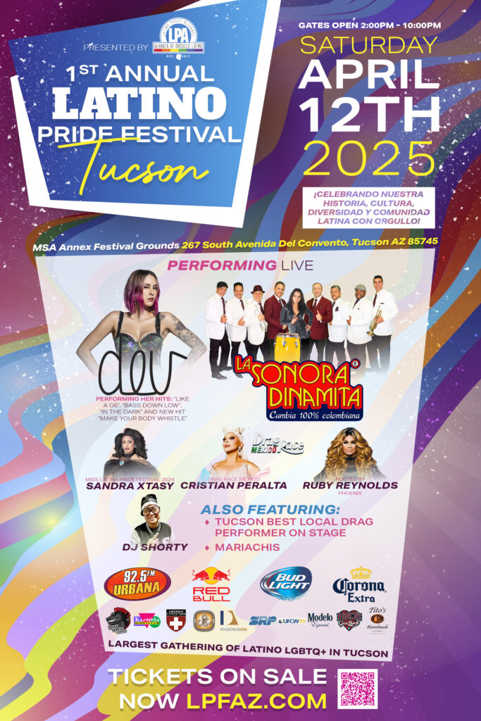 1st Annual Latino Pride Festival Tucson – Latino Pride Alliance